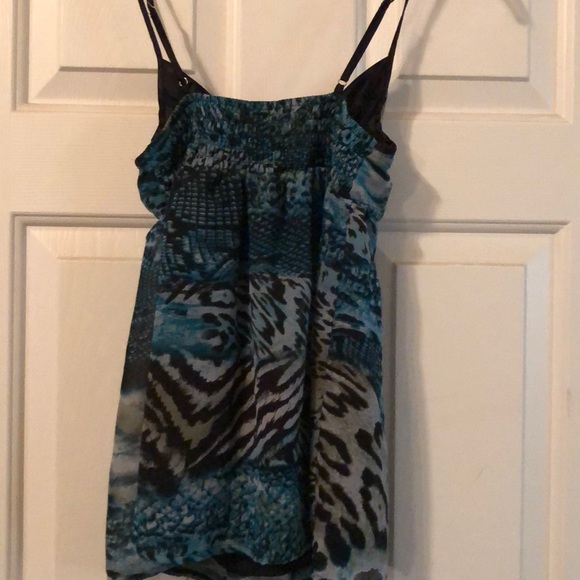 Charlotte Russe | Tops | Fancy Tank Top With Sequin Middle | Poshmark